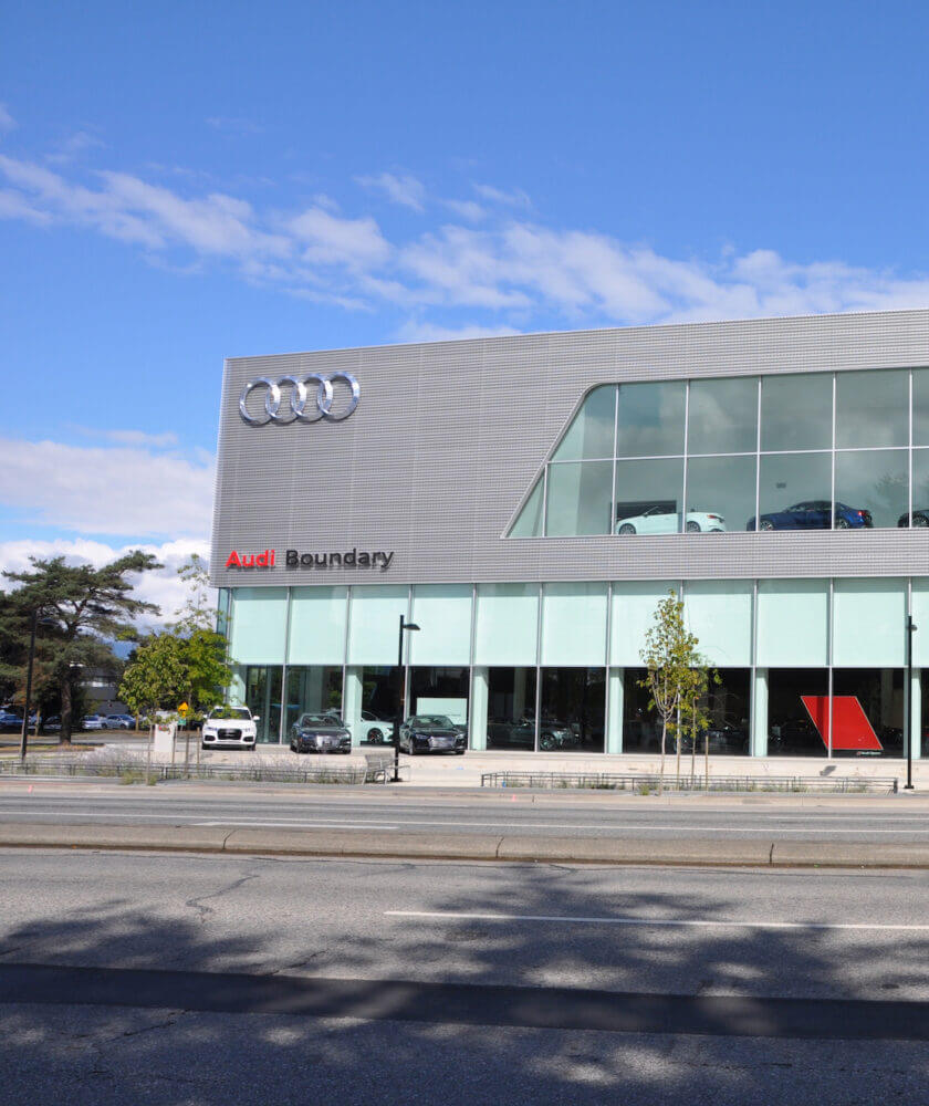 Audi Boundary - Cascadia Shading Design Ltd - Burnaby, BC | Cascadia ...